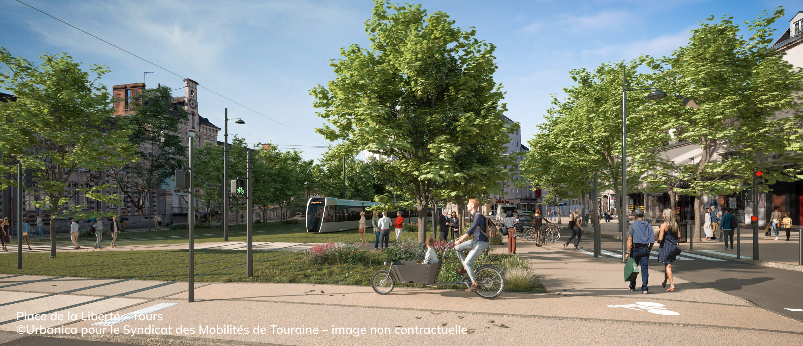 Circulation, tramway et réseau cyclable : Tours dévoile son plan d ...